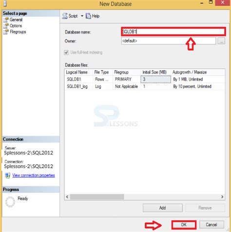 SQL Server Database Architecture SPLessons