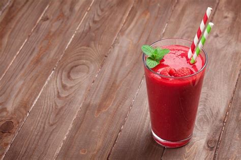 Premium Photo Raspberry Smoothie