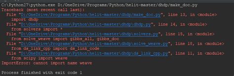 Import Error Cannot Import Name Weave · Issue 9 · Thaineshelit · Github