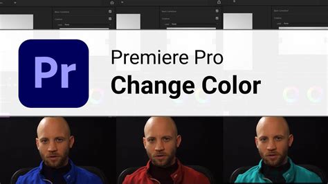 How To Change Color In Premiere Pro When Editing Templates BlueFx