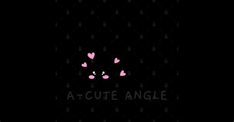 A Cute Angle Math Sticker Teepublic