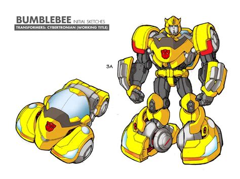 Idw Andrew Griffith Bumblebee And Starscream Concept Art Transformers