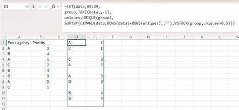 Excel Adding Empty Rows Between Values While Using Filter Or Sort Stack Overflow