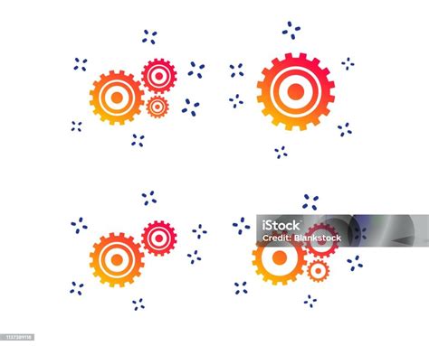 톱니바퀴 기어 아이콘입니다 메커니즘 기호입니다 벡터 개발에 대한 스톡 벡터 아트 및 기타 이미지 개발 고급 공연 Istock