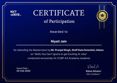 Nxtwave Ai Machinelearning Datascience Careergrowth Masterclass Niyati Jain