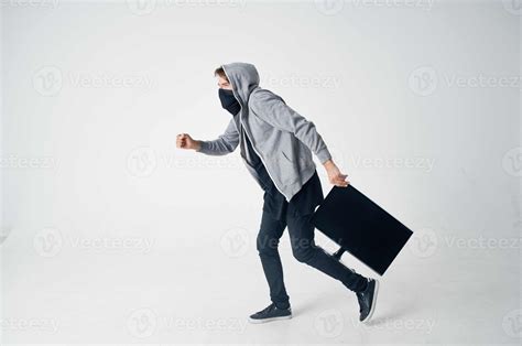 Hacker Crime Anonymity Caution Balaclava Light Background 22642118 Stock Photo At Vecteezy