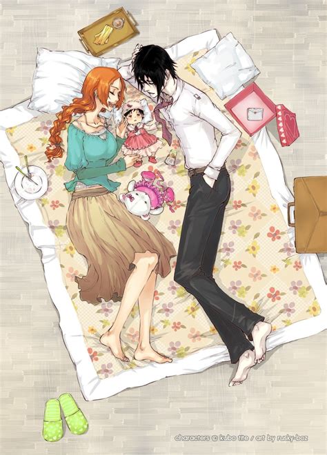 Ulquiorra Cifer And Orihime Inoue Bleach Anime Bleach