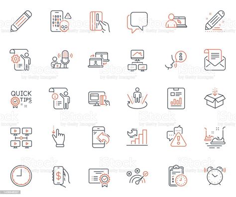 기술 아이콘 설정 증강 현실 터치 스크린 제스처 및 정답 웹 요소로 아이콘이 포함되어 있습니다 벡터 0명에 대한 스톡 벡터 아트 및 기타 이미지 Istock