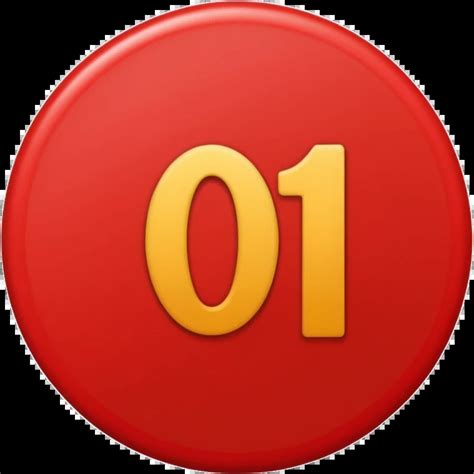 Make A Circle With A Red Number 10 In It And Make The Numbers