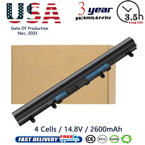 Battery For Acer Aspire V5 V5 551 V5 571 V5 571p V5 561p 5856 V5 571