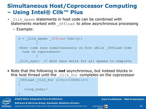 intel® mic architecture ppt download