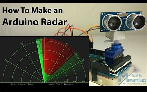 Arduino超声波雷达项目 How To Mechatronics 哔哩哔哩 bilibili