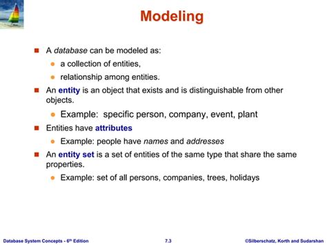 Ch7 Ppt ER Model Lecture 102 Slides Set In Ppt PPT
