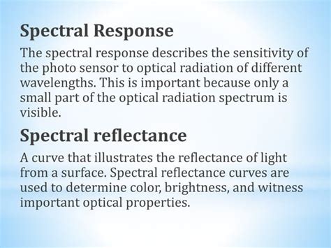 Spectral Reflectance Curve Of Dead Stressed Vegetation Pptx