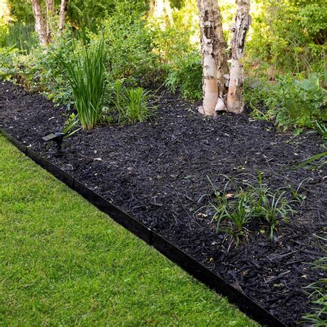 Tie Down 24 Ft X 8 In Steel Landscape Edging 6 Pack Black Steel