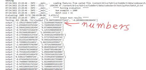 Ho Wot Get Output String In Codesearch · Issue 60 · Microsoftcodebert