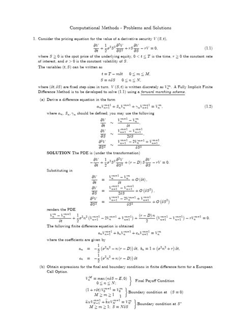 Ju2437 Exercises And Solutions Pdf Mathematics Algebra