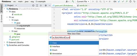 flink wordcount实践 csdn博客