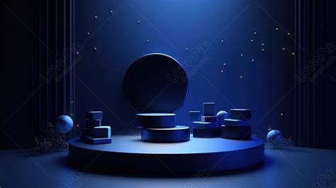 자정 세일 포디엄 제품에 대한 판촉 디스플레이의 멋진 3d 렌더링으로 판매 향상 가시성과 판매 증가를 위한 매력적인 배경 자정 세일 포디엄 제품에 대한 판촉