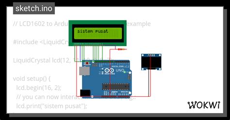 Arduino Lcd I2c Dan Arduino Oled Wokwi Esp32 Stm32 Arduino Simulator
