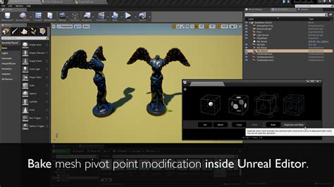 Pivot Tool For Unreal Engine By Marynate