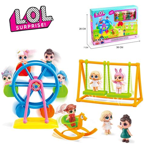 Best Original Lol Surprise Dolls Toy Amusement Park Ferris Wheel Swing
