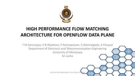 high performance flow matching architecture for openflow data plane