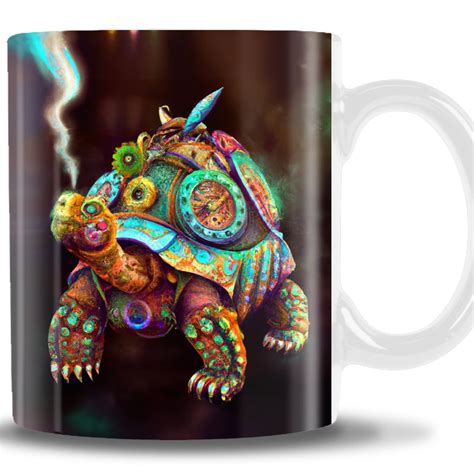 Tortoise Mug Etsy