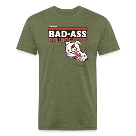 Bad Ass Bulldog Character Comfort Adult Tee Veefriends
