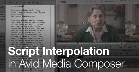script interpolation in avid media composer the beat a blog by