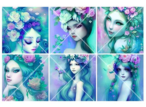 Fantasy Girl Backgrounds Graphic By Hanneaart · Creative Fabrica