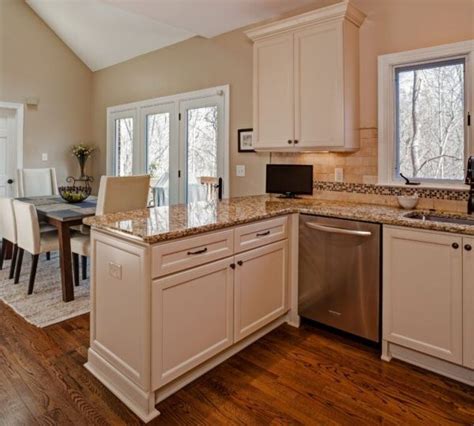 Г подібна кухня планування дизайн зонування фото ідей поєднання за кольором і