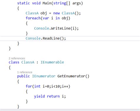 Yield Returnyield Break 源码巴士