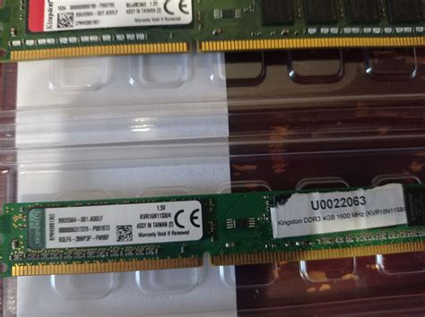 4 4gb Ddr3 Kingston ОЗУ оперативная память 180 грн Комплектуючі та аксесуари Чернігів на Olx