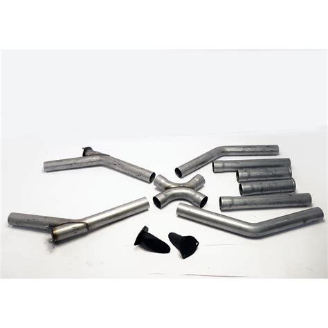 Flowtech 53630flt Warlock Universal Fit X Pipe 2 1 2 Inch Dia