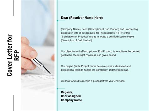 Cover Letter For Rfp Ppt Powerpoint Presentation Outline Microsoft Presentation Powerpoint