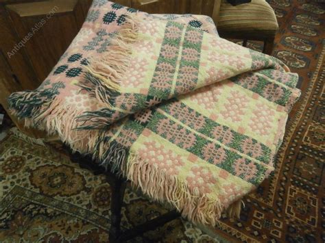 Antiques Atlas Vintage Welsh Woollen Blanket As302a1430 6651