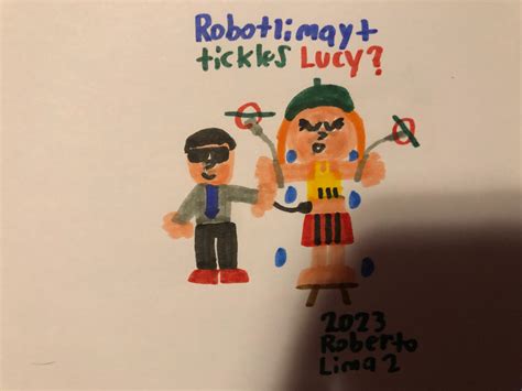 Robotlimayt Tickles Lazy Lucy By Robotlimayt On Deviantart