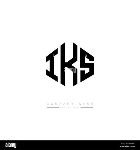 Iks Letter Logo Design With Polygon Shape Iks Polygon And Cube Shape Logo Design Iks Hexagon
