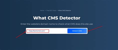 free cms checker detect what cms on the website ☑