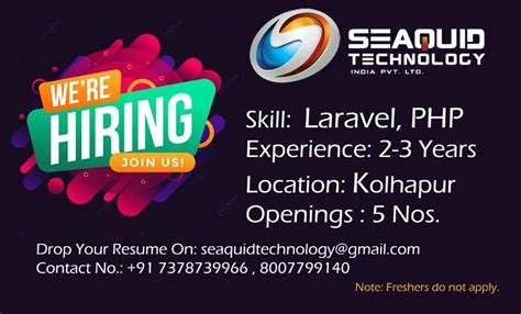 Hiring Laravel Php Laraveldeveloper Phpdeveloper Nikhil Bhandari