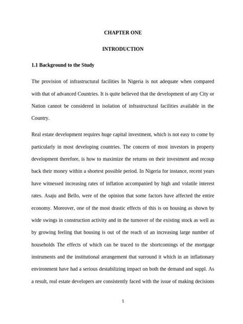 Effect Of Infrastructural Facilities On Property Value Pdf Value