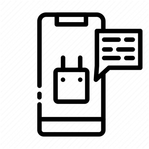 Technology Artificial Intelligence Smartphone Mobile Phone Device Internet Icon Download