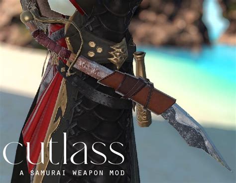 Cutlass A Weapon Mod For Sampalnin The Glamour Dresser Final