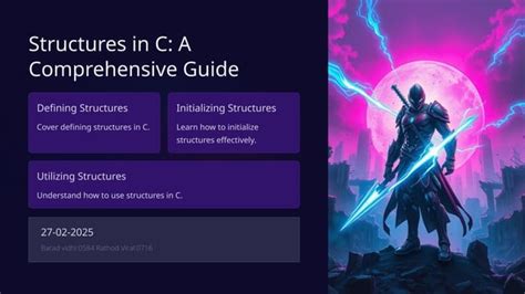 Explanation About Structures In C Languagepptx
