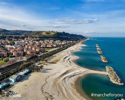 Marina Di Altidona Fermo By Nextdrone Veduta Aerea Della Spiaggia