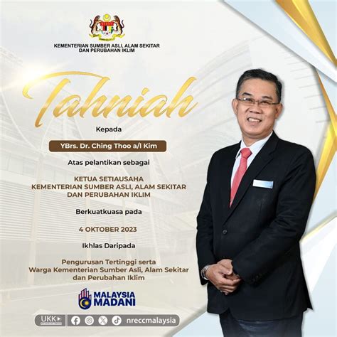 Congratulations To Ybrs Dr Ching Thoo A L Kim For Being Appointed As