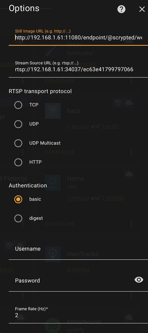 Camera From Scrypted In Home Assistant Configuration Home Assistant