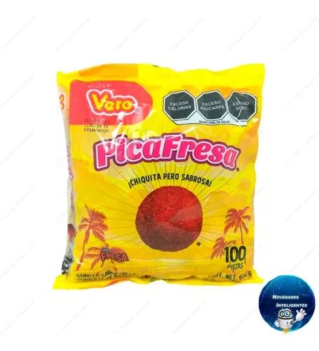Vero Picafresas Gomitas Dulce En Polvo Picoso 100 Pz 600 Gr Meses Sin