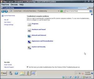 Sun VirtualBox Running Windows Server R Beta